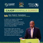 CAADP – Ministry of Agriculture, Animal Industry and Fisheries